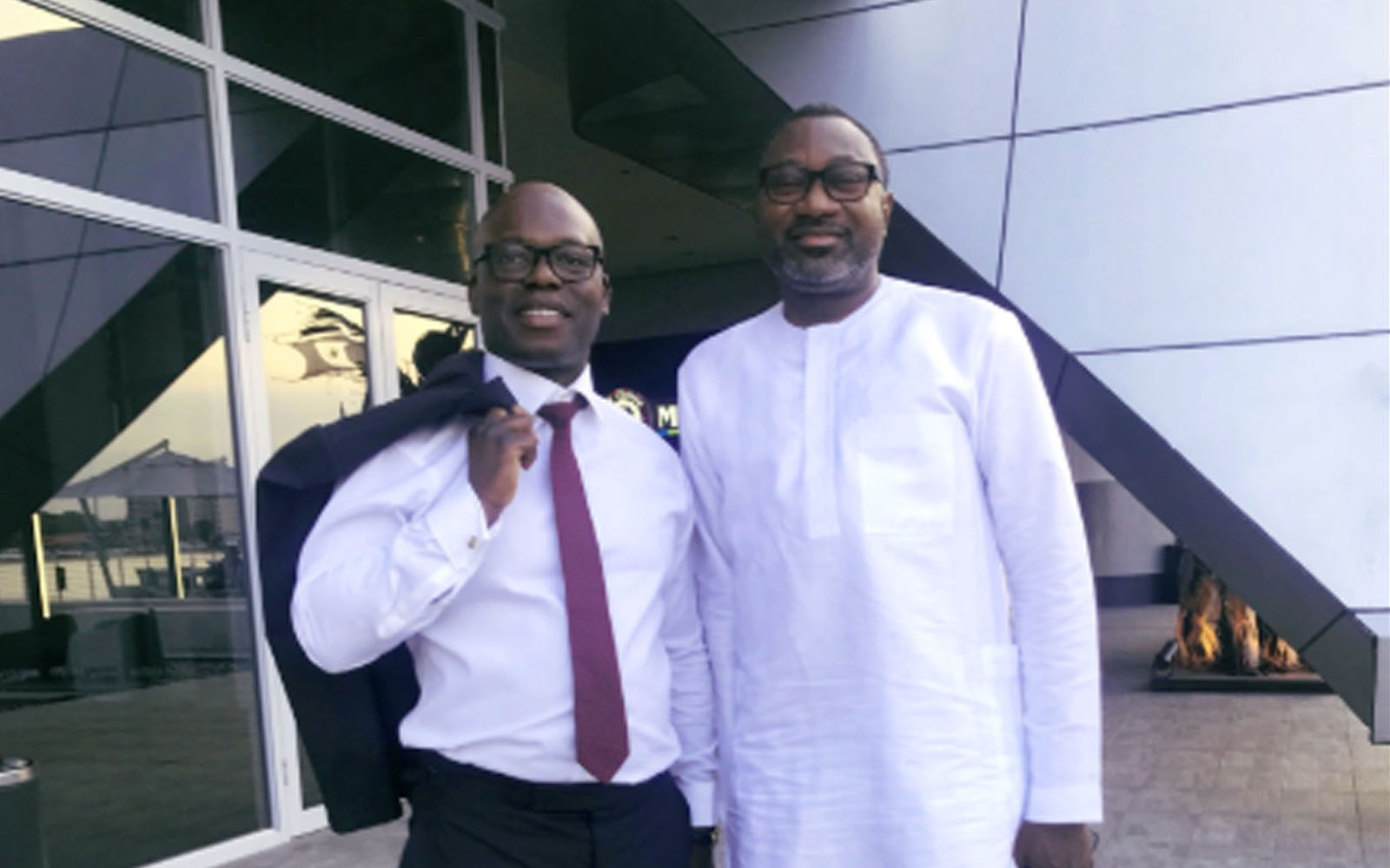 Femi Otedola impressed by Oando Plc's facilities