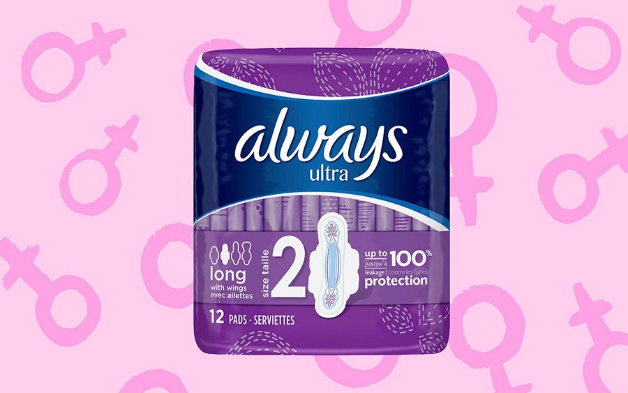 'Always Sanitary Product' to effect logo change to reflect gender ...