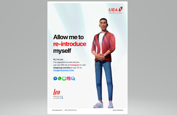 UBA upgrades Chatbot features, as Leo launches service on Google Business Chat, Instagram ...