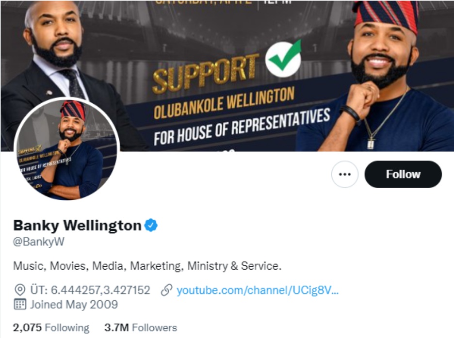 Top 10 Nigerian social media influencers by Twitter followership as at ...