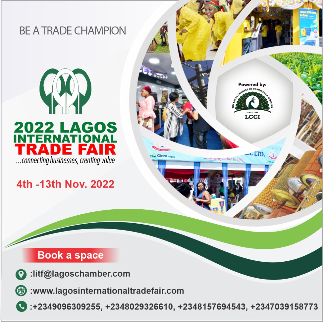 The Lagos Chamber of Commerce and Industry (LCCI) announces 2022 ...