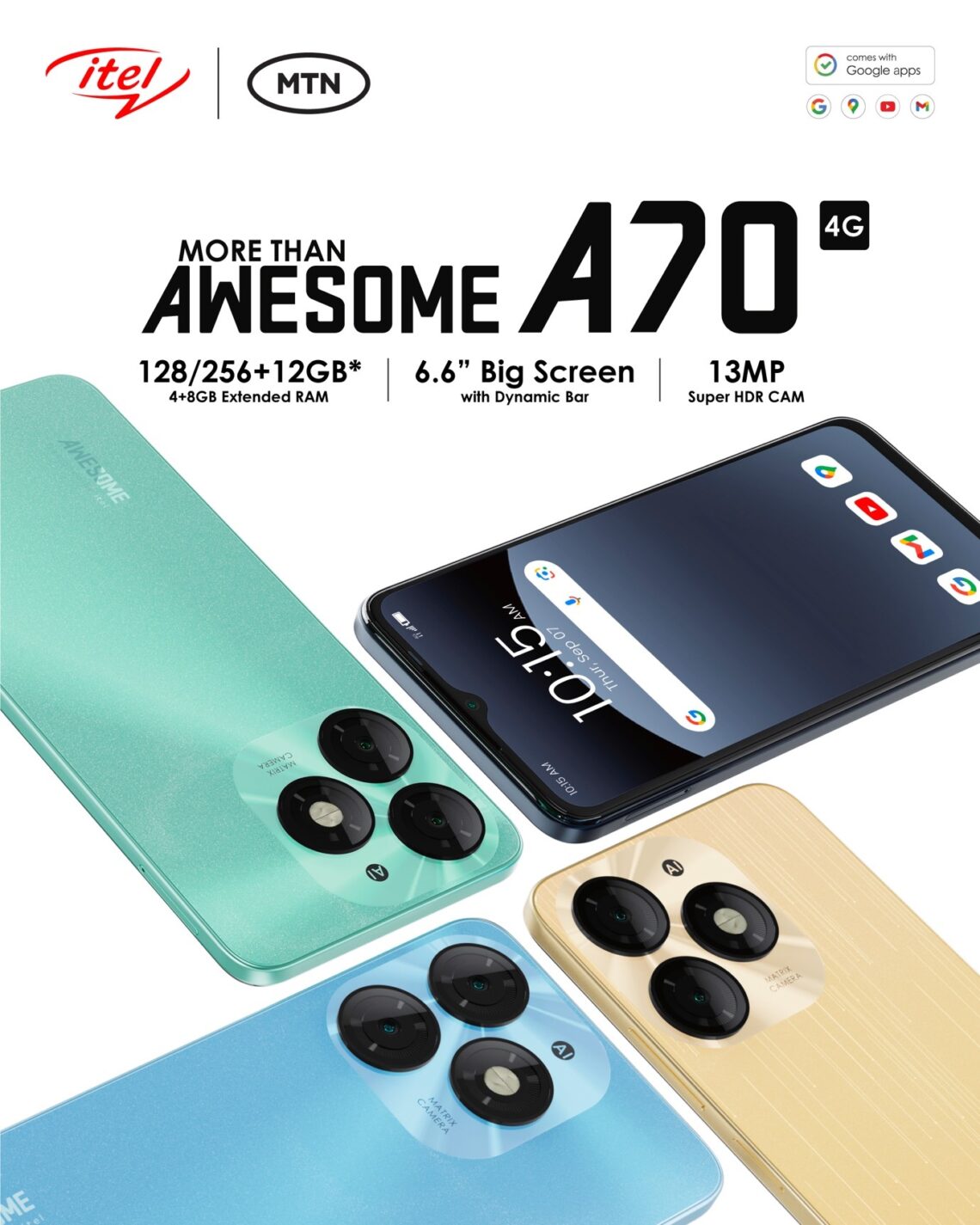 More than awesome: Itel releases new A70 in Nigeria - Nairametrics