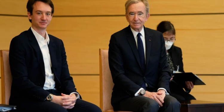 Billionaire Bernard Arnault's son, Frederic becomes CEO LVMH watch ...