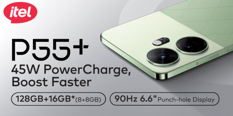 Meet the powerful Itel P55+ - The smartphone redefining fast charging ...