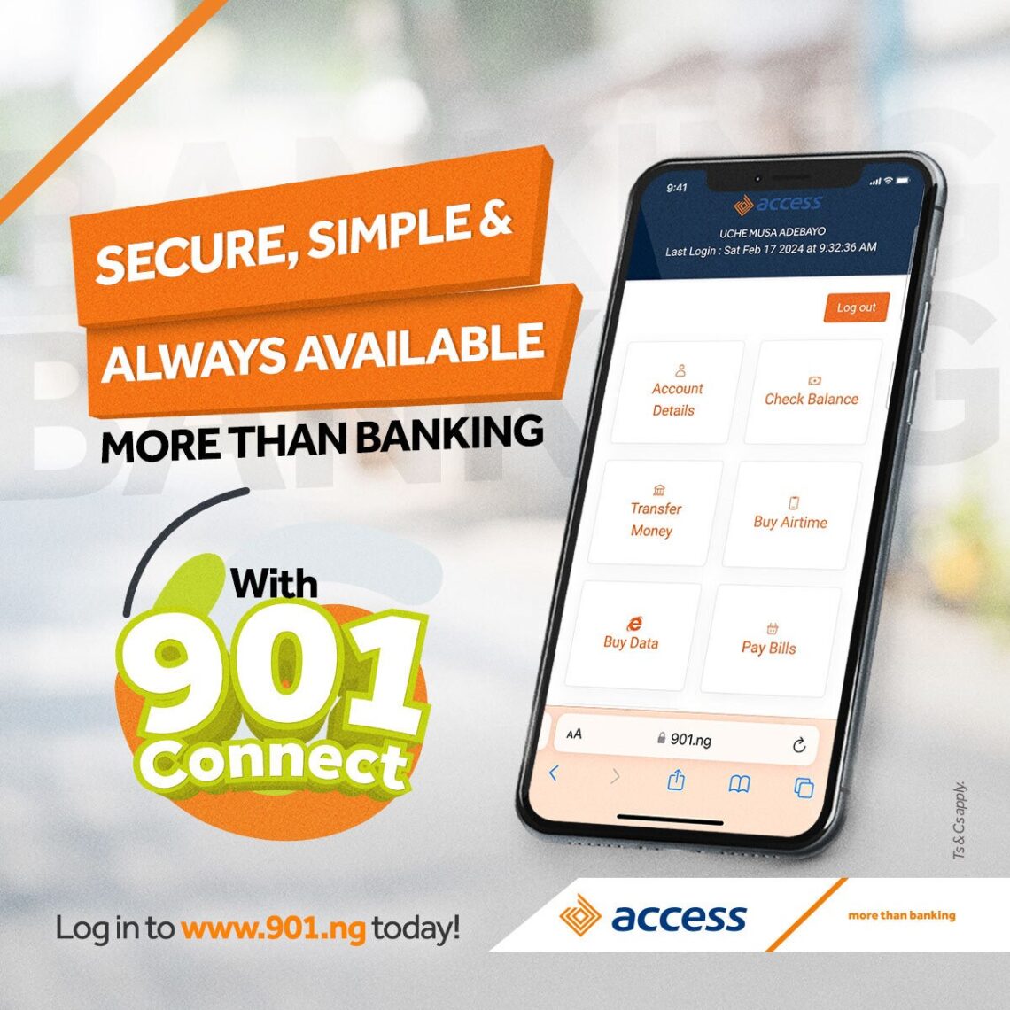 Access Bank unveils ground-breaking banking platform, 901 Connect ...