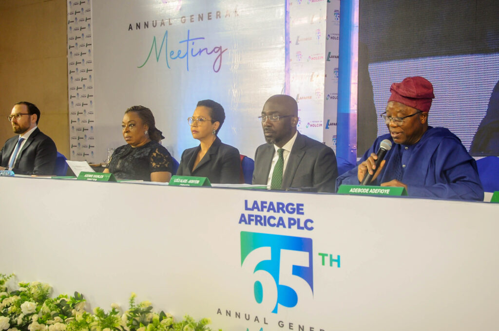 Lafarge Africa holds 65th AGM, announces strong financial results and ...