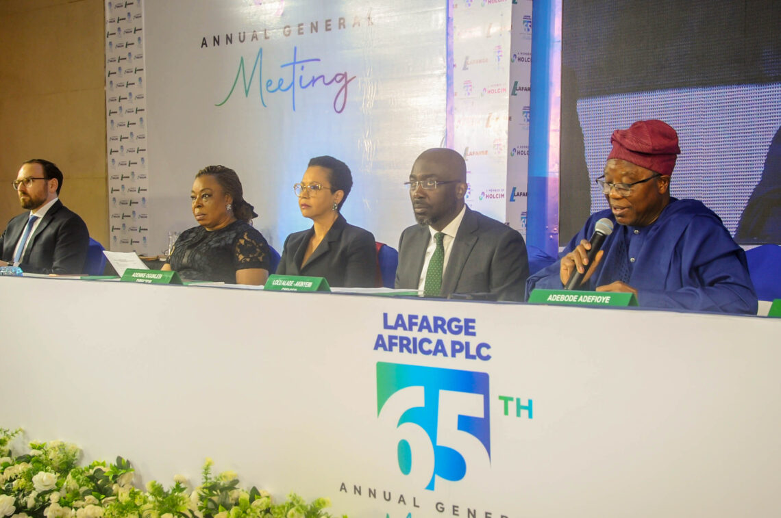 Lafarge Africa holds 65th AGM, announces strong financial results and ...