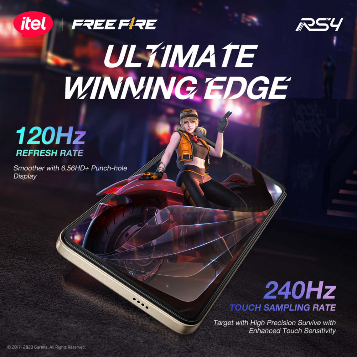 Itel launches RS4: The ultimate gaming device with G99 ultimate gaming ...