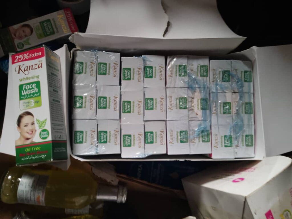 NAFDAC shuts down N50 million counterfeit cosmetics operation in Lagos ...
